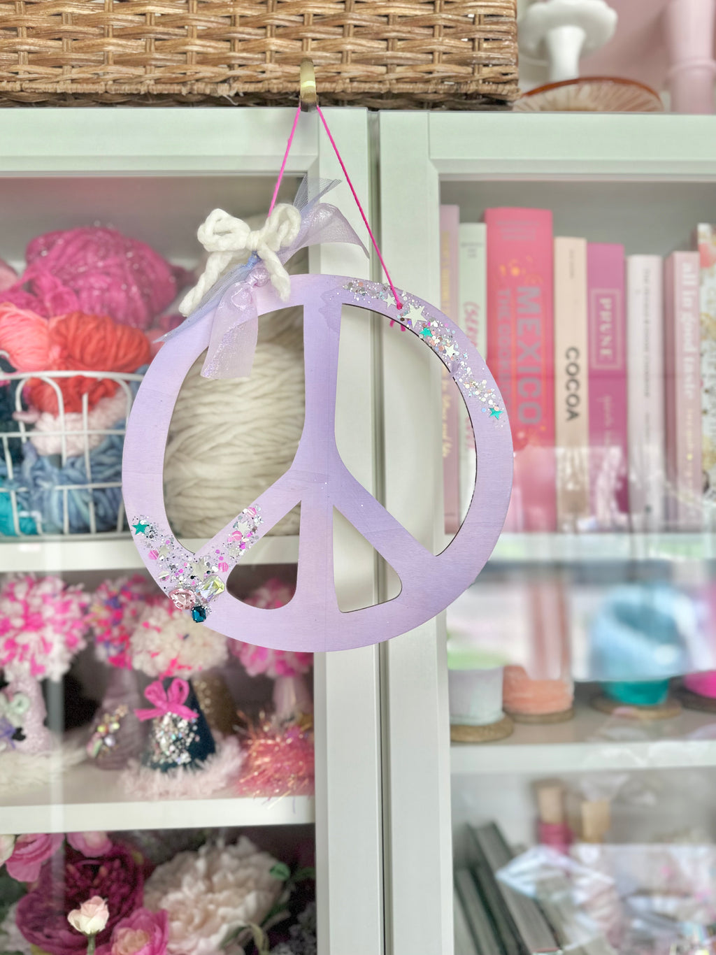 Confetti Peace Sign – Lauren Glass Designs