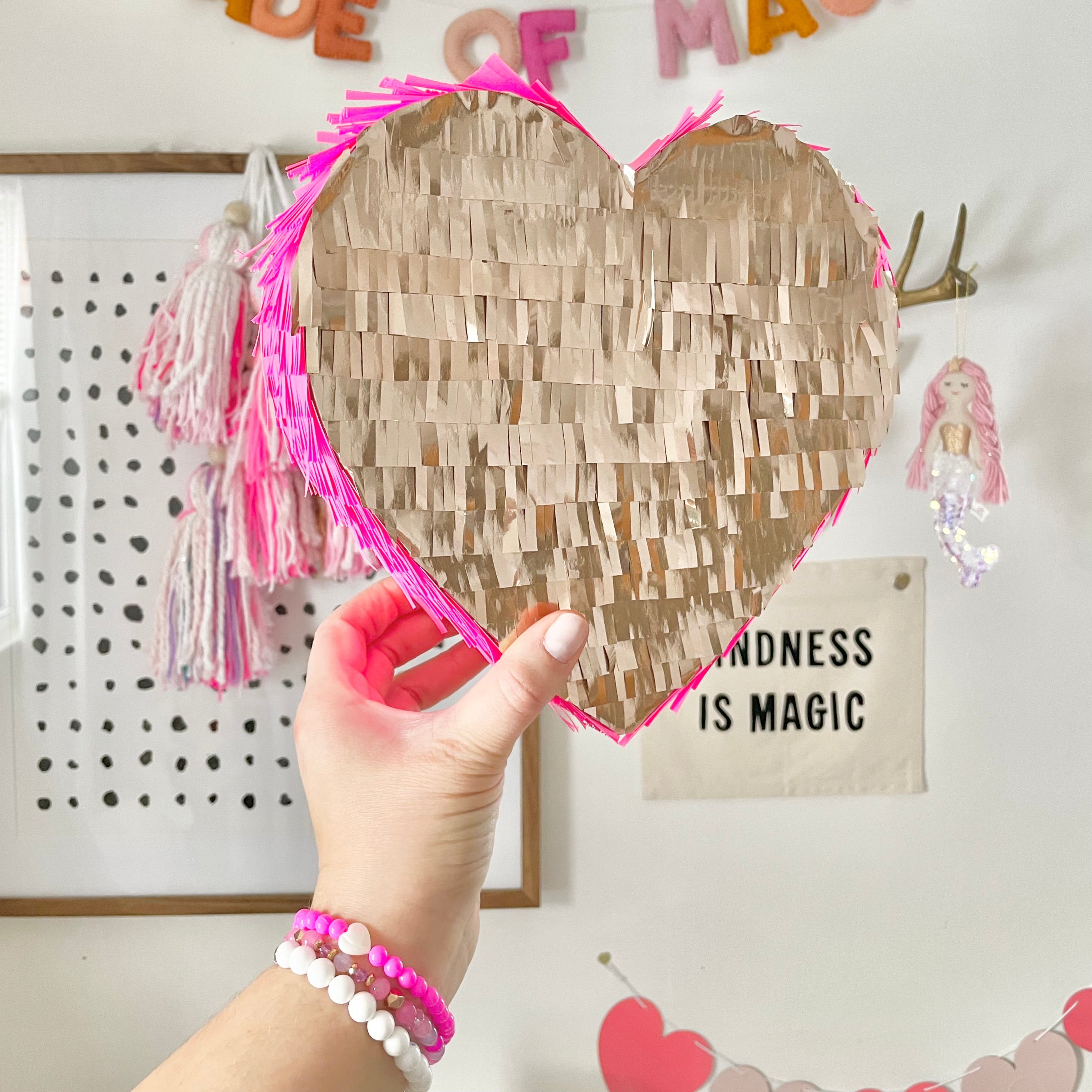 DIY Heart Piñata – Lauren Glass Designs