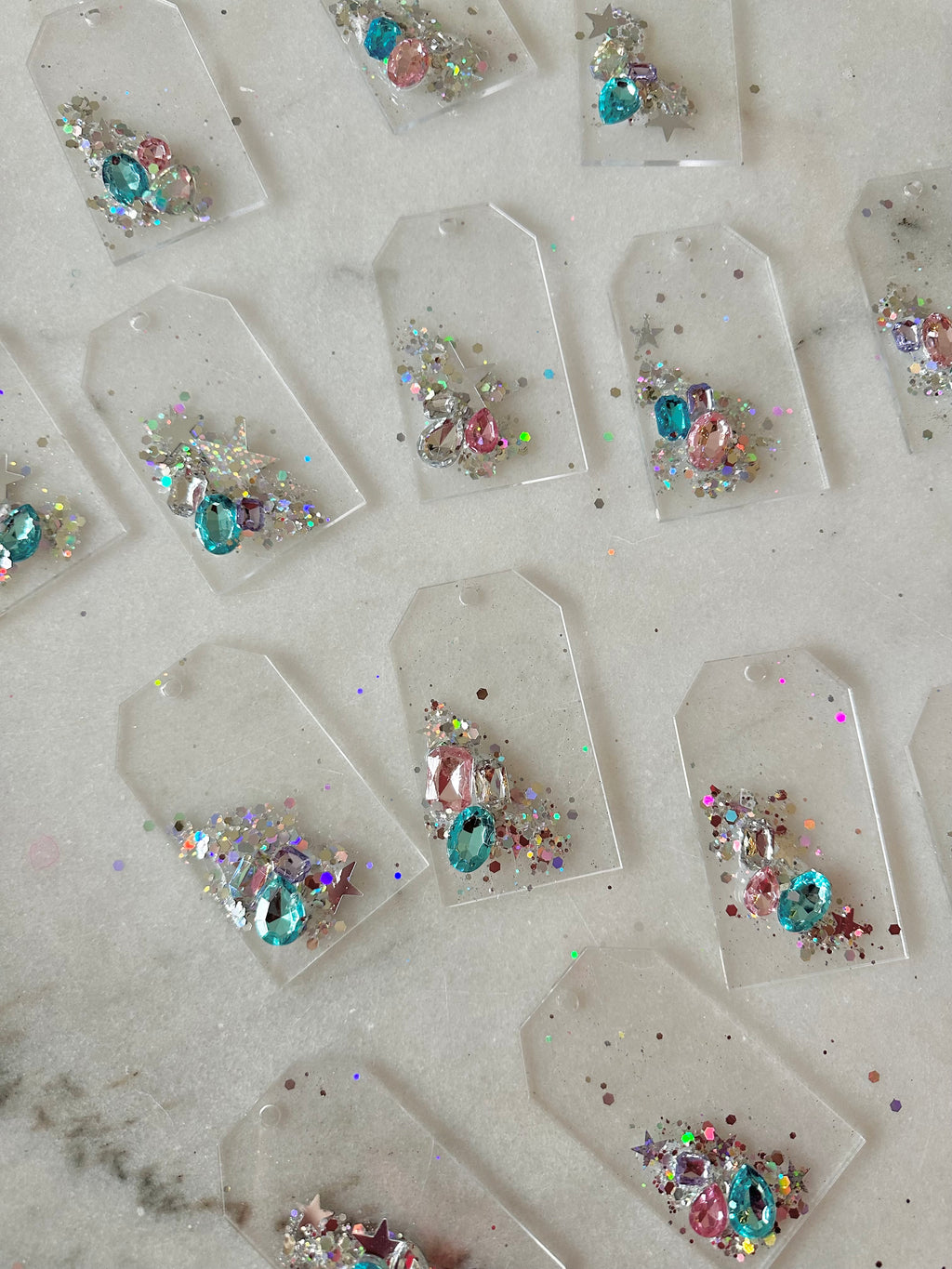 Acrylic Gem Tag – Lauren Glass Designs