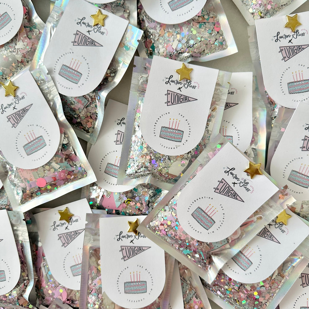Confetti Mixes – Lauren Glass Designs