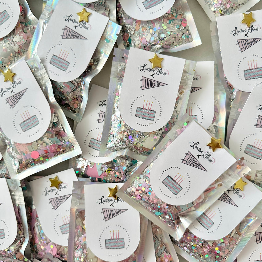 Confetti Mixes – Lauren Glass Designs