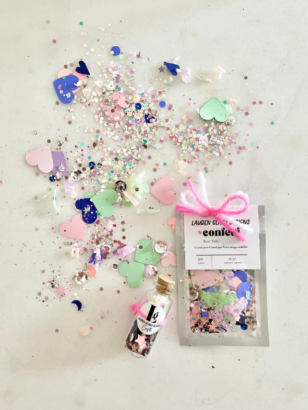Secret Santa - Confetti Blend – Lauren Glass Designs